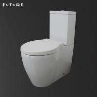China ISO9001 3L 6L Dual Flush Modern Close Coupled Toilet Ceramic Water Closet Anti Aging for sale