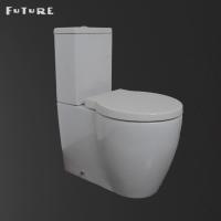 China ISO9001 3L 6L Dual Flush Modern Close Coupled Toilet Ceramic Water Closet Anti Aging for sale