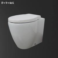 China Floor Mounted 610*357*400MM Back To Wall Toilet Washdown Flushing for sale