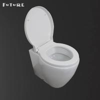 China Floor Mounted 610*357*400MM Back To Wall Toilet Washdown Flushing for sale
