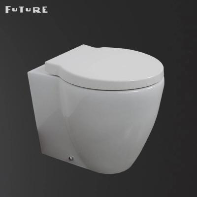 China Floor Mounted 610*357*400MM Back To Wall Toilet Washdown Flushing for sale