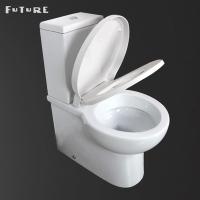 China Auto Deodorization Close Coupled Bathroom Toilet 380mm Width for sale