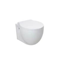 China Rimless Wall Hung Toilet With Cistern Concealed Scratch resistant for sale