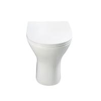 China CE Gravity Flushing Back To Wall Wc Pan Comfort Height Aging Resistance for sale
