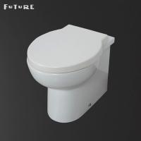 China Space saving  Bathroom Back To Wall Toilet With Dual Flush Button 3L/6L for sale