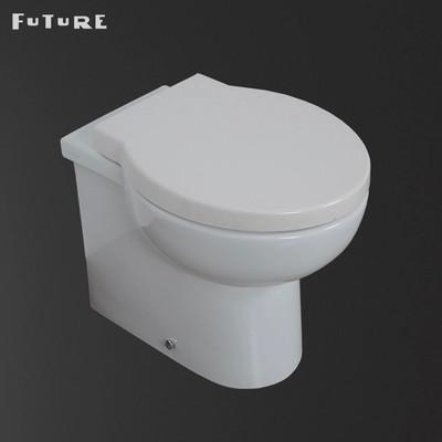 China Space saving  Bathroom Back To Wall Toilet With Dual Flush Button 3L/6L for sale
