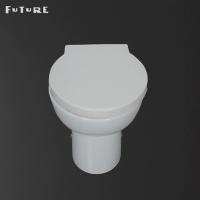 China Space saving  Bathroom Back To Wall Toilet With Dual Flush Button 3L/6L for sale