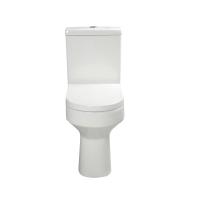 China antiwear Two Piece Contemporary Close Coupled Toilet Elongated  Auto Deodorization for sale