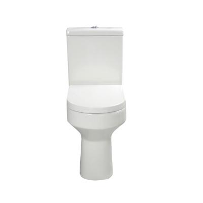 China antiwear Two Piece Contemporary Close Coupled Toilet Elongated  Auto Deodorization for sale