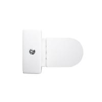 China antiwear Two Piece Contemporary Close Coupled Toilet Elongated  Auto Deodorization for sale