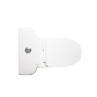 China Elongated Seat  655*375*795mm Two Piece Toilet Wc For The Bathroom for sale