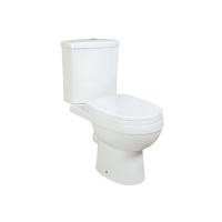 China Elongated Seat  655*375*795mm Two Piece Toilet Wc For The Bathroom for sale