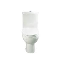 China Elongated Seat  655*375*795mm Two Piece Toilet Wc For The Bathroom for sale