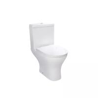 China WRAS Approved Two Piece Close Coupled Short Projection Wc P Tap  Dual Flush Cistern for sale