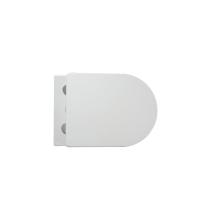 China anti Scratch  One Piece Smooth Glazed Back to Wall Toilet WC  365mm wide for sale