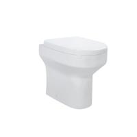 China anti Scratch  One Piece Smooth Glazed Back to Wall Toilet WC  365mm wide for sale