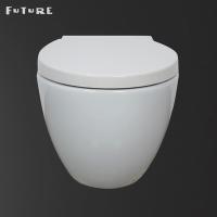 China 380mm Wide Wall Hung Toilet Floating Toilet Bowl With P Trap  Eco Friendly for sale