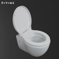 China 380mm Wide Wall Hung Toilet Floating Toilet Bowl With P Trap  Eco Friendly for sale