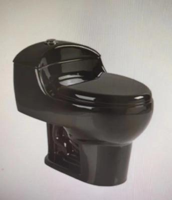 China CE 610mm Height Siphonic One Piece Toilet With S Trap European Style for sale