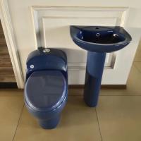 China European Style S Trap Siphonic One Piece Toilet Anti Bacterial Elongated Seat for sale