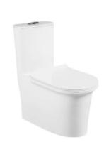 China Elongated Siphonic One Piece Ceramic Water Closet Philippine Watercloset  Scratch Resistant for sale