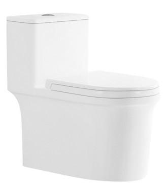 China CE 710mm Height Siphonic Water Closet With S-Trap Comfortable  Use for sale