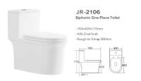 China Stain Resistant Siphonic System Toilet Smooth Glazed Auto Deodorization for sale