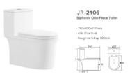 China Stain Resistant Siphonic System Toilet Smooth Glazed Auto Deodorization for sale