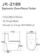 China Water Saving Siphonic One Piece Toilet Ceramic Water Closet Gravity Flushing for sale