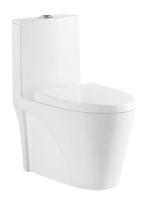 China UPC Philippine Watercloset  Siphonic One Piece Toilet S Trap Commode 750x390x775mm for sale