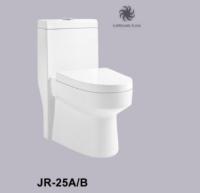 China Super Swirling Style White Ceramic 1 Piece Water Closet CE Certified for sale