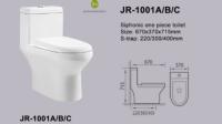 China Economic One Piece Water Closet Siphon Flushing Sanitaryware Products for sale