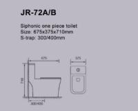 China FUTURE Auto Deodorization One Piece Water Closet Bathroom Sanitary Wares for sale