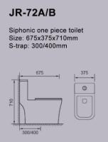 China High Efficiency Siphonic Washdown Water Closet  675*375*710mm Philippine Watercloset for sale