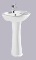 China Washing Hands Modern Pedestal Basin Single Tap Hole Basin Philippine Washbasin for sale