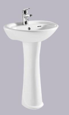 China Washing Hands Modern Pedestal Basin Single Tap Hole Basin Philippine Washbasin for sale