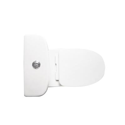 China Short Projection White Compact Close Coupled Toilet with 400mm Bowl Height for sale
