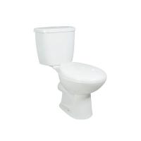 China White Dual Flush Short Projection Toilet with 4.5L/3L Flush Volume for B2B Buyers for sale