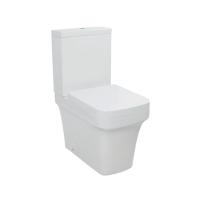 China Shape:Round Ceramic Toilets WC with Dual Flush Functionality for Commercial Use for sale