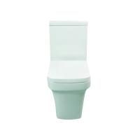 China Shape:Round Ceramic Toilets WC with Dual Flush Functionality for Commercial Use for sale