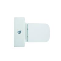 China Shape:Round Ceramic Toilets WC with Dual Flush Functionality for Commercial Use for sale