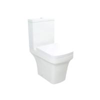 China Dual Flush Close Coupled Bathroom Toilet - Ideal for Home & Commercial Use for sale