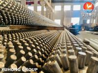 China Alloy Steel Studded Tube, ASME SA335 P5 With 11Cr, Fired Heater, Convective Heater Coils For Oil Refinary for sale