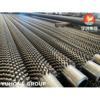 China Studded Tube,  ASME AS335 P9 Alloy Steel Seamless Pipe with 11Cr (SS409) Stud, Fired Heater, Furnace Application for sale