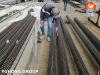 China Stainless Steel Seamless Pipe ASTM A312 TP317L with 11Cr Studded Tube , Fired Heater and Furnace Application for sale
