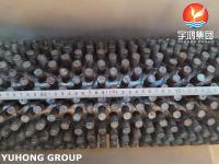 China High Frequency Welding HFW Carbon Steel Studded Finned Tubes for Furnace High-Performance for sale