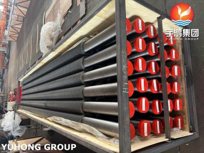 China 4-17mm Fin Height Astm A335 P11 Serrated Finned Pipe For Furnace Applications for sale