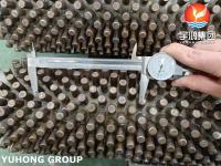 China Studded Finned Tube ASTM A312 TP304 With 11Cr Fins For Oil And Gas Industry for sale