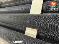 China Welding Fin Tube , Serrated Type, ASME SA106 Gr.B Seamless Pipe With CS Fin Material, Raffinate Application for sale