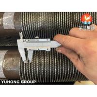 China Welding Fin Tube, Serrated Type, Base Tube ASTM A355 GR P9, Fin Material 11Cr, Fired Heater Application for sale
